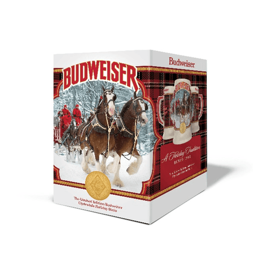 2021 Budweiser Holiday Stein