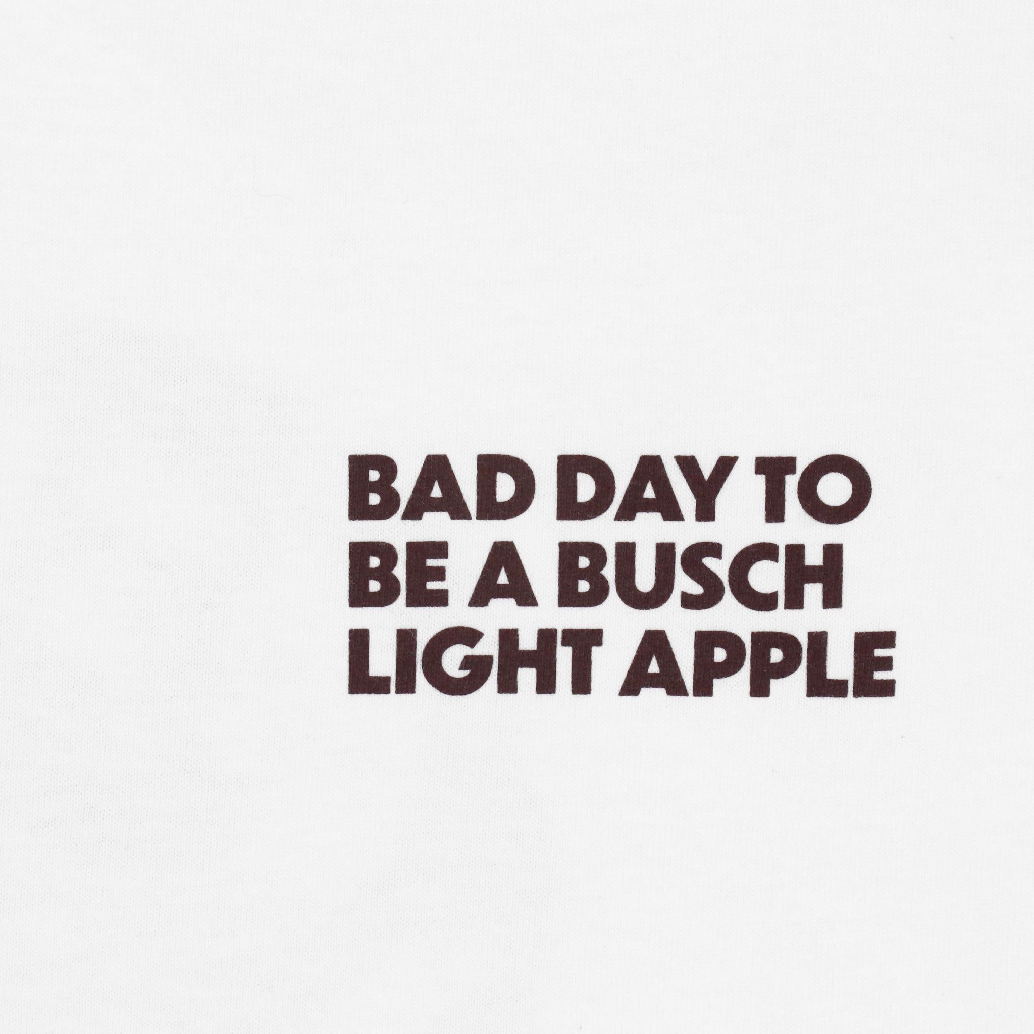 Busch Light Apple Bad Day T-Shirt