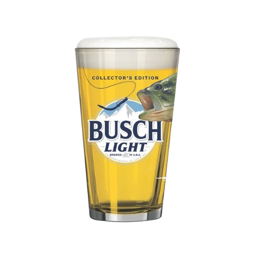 Busch Light Bass Pint Glass