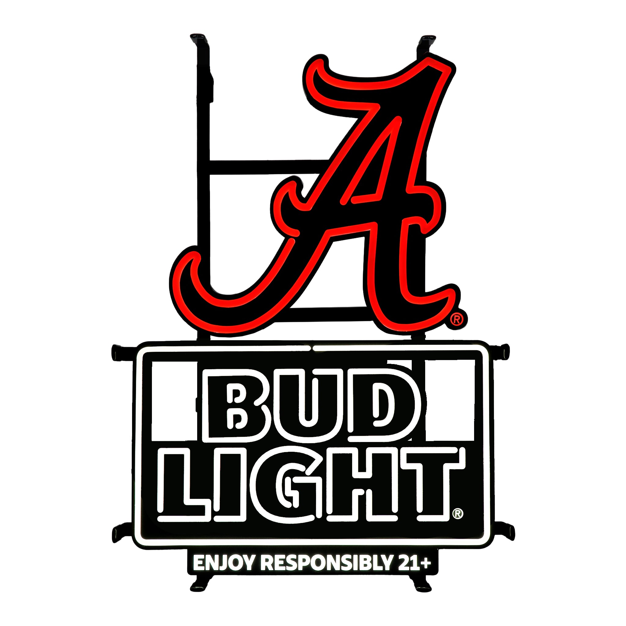 Bud Light Alabama Crimson Tide LED Sign