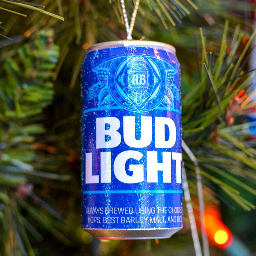 Bud Light Can Ornament