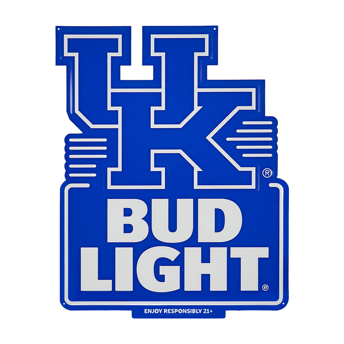 Bud Light Kentucky Wildcats Metal Sign