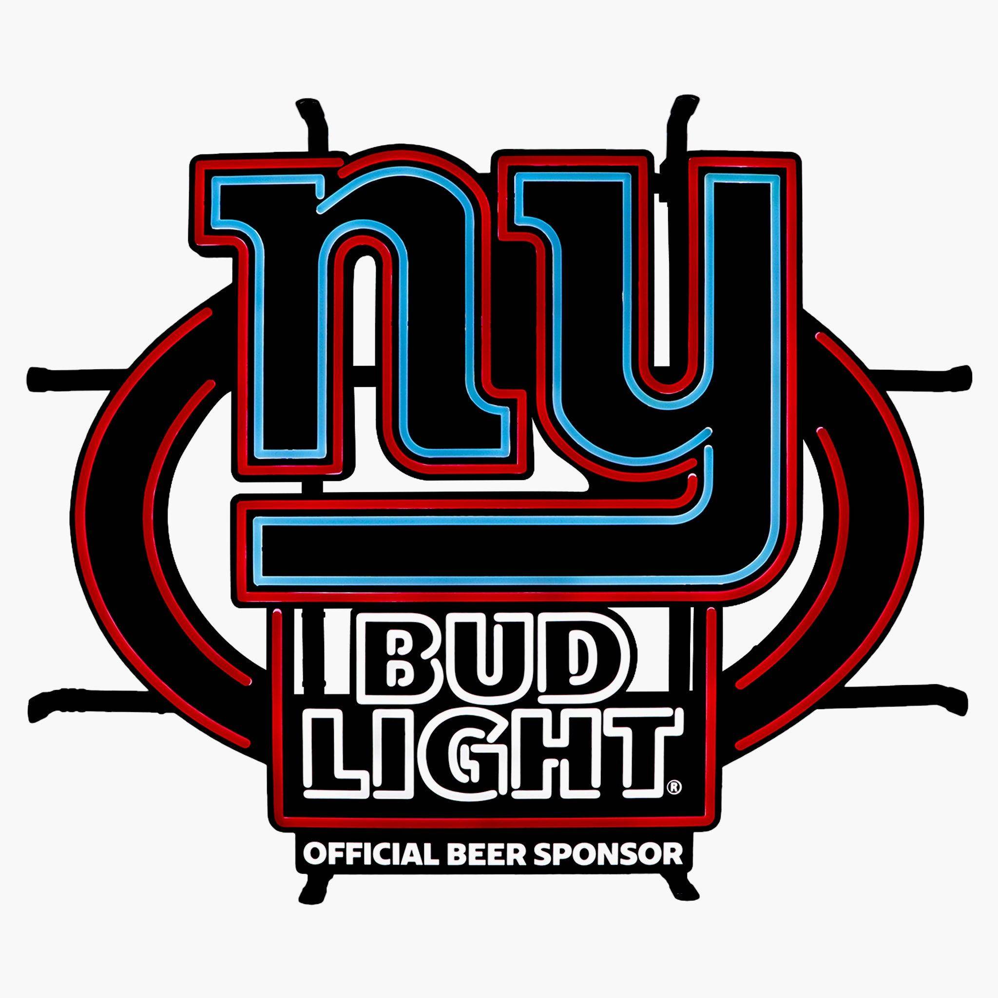 Bud Light New York Giants NFL LED Sign