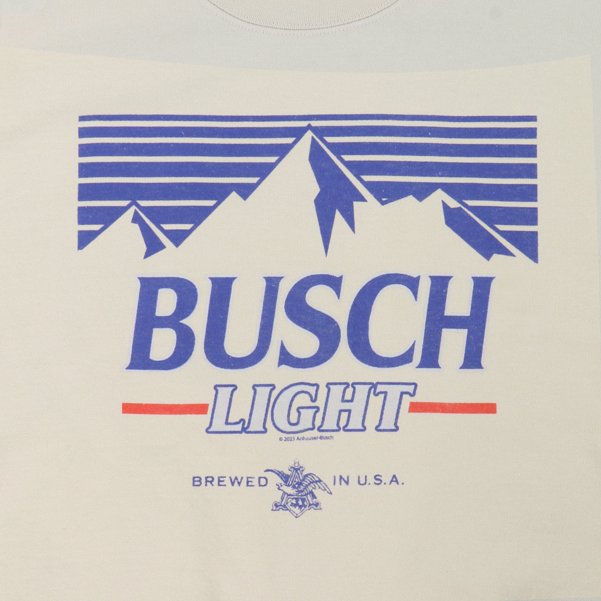 Supersized Busch Light Logo Crewneck
