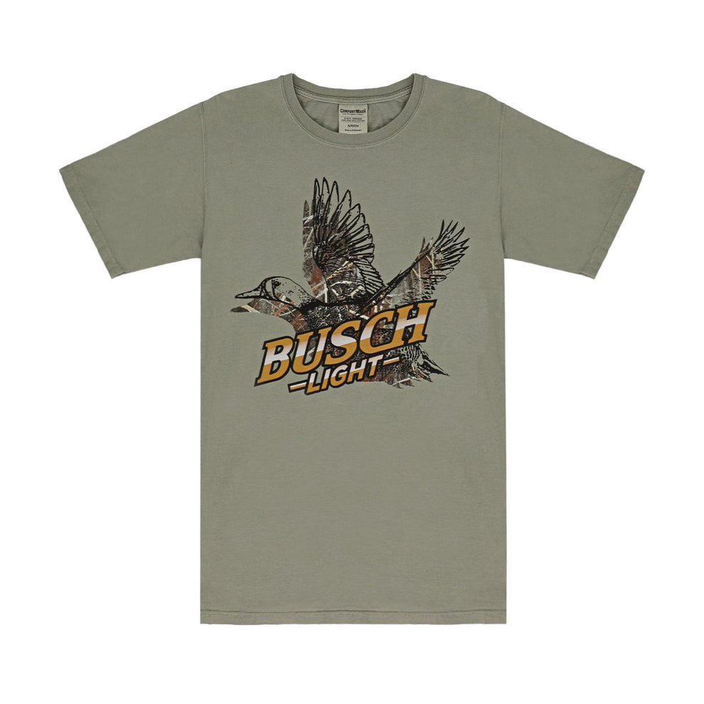 Busch Light Camo Can Duck T Shirt