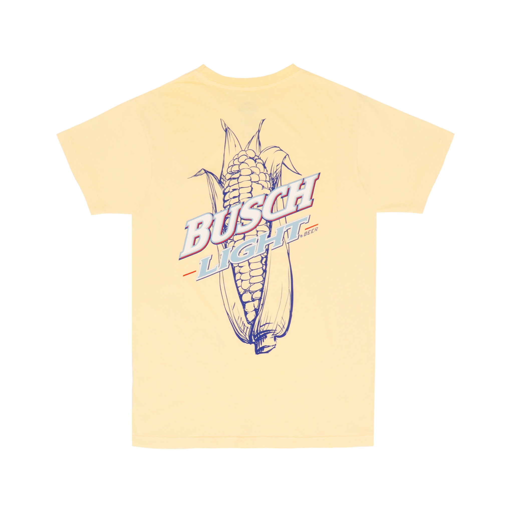 Busch Light Corn Cob Pocket Tee