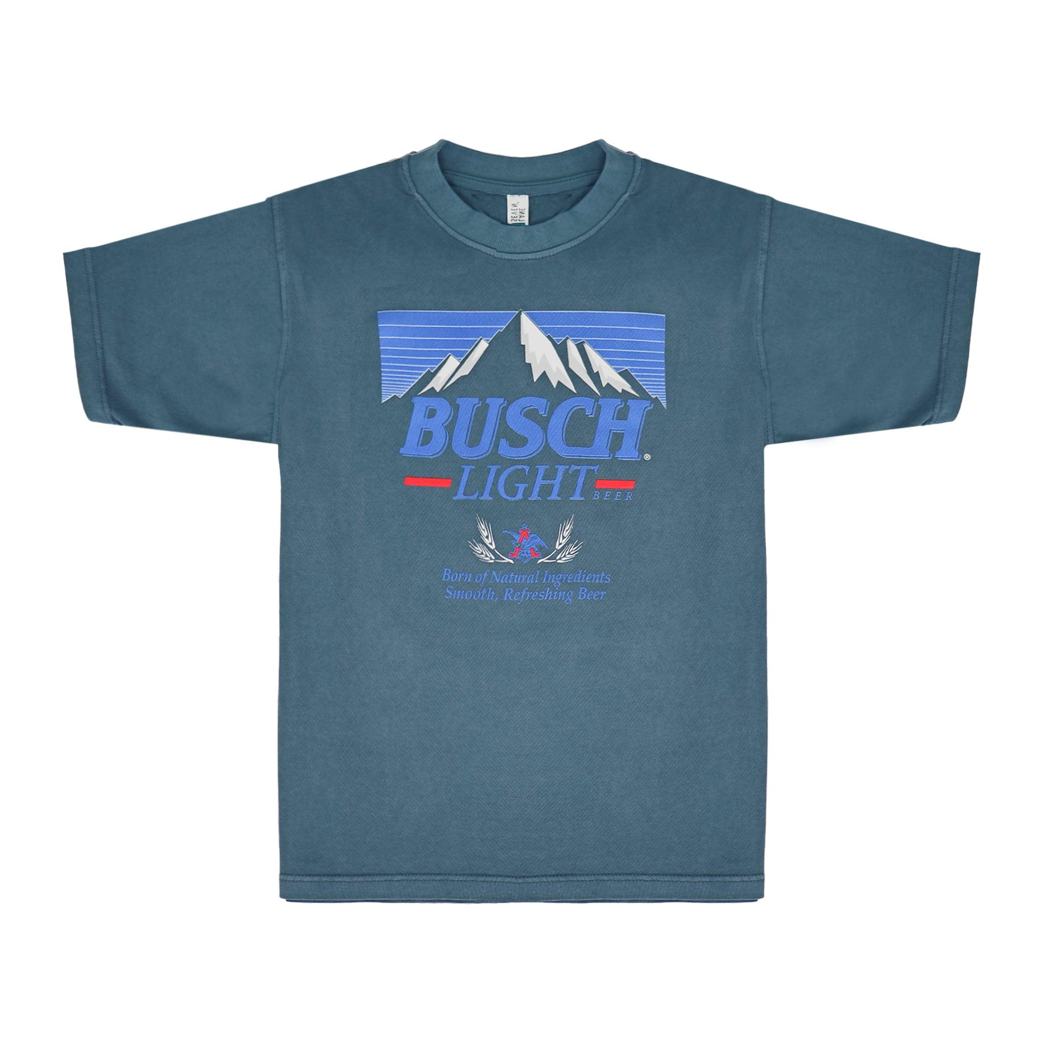 Busch Light Head for the Mountains Cowboy T Shirt