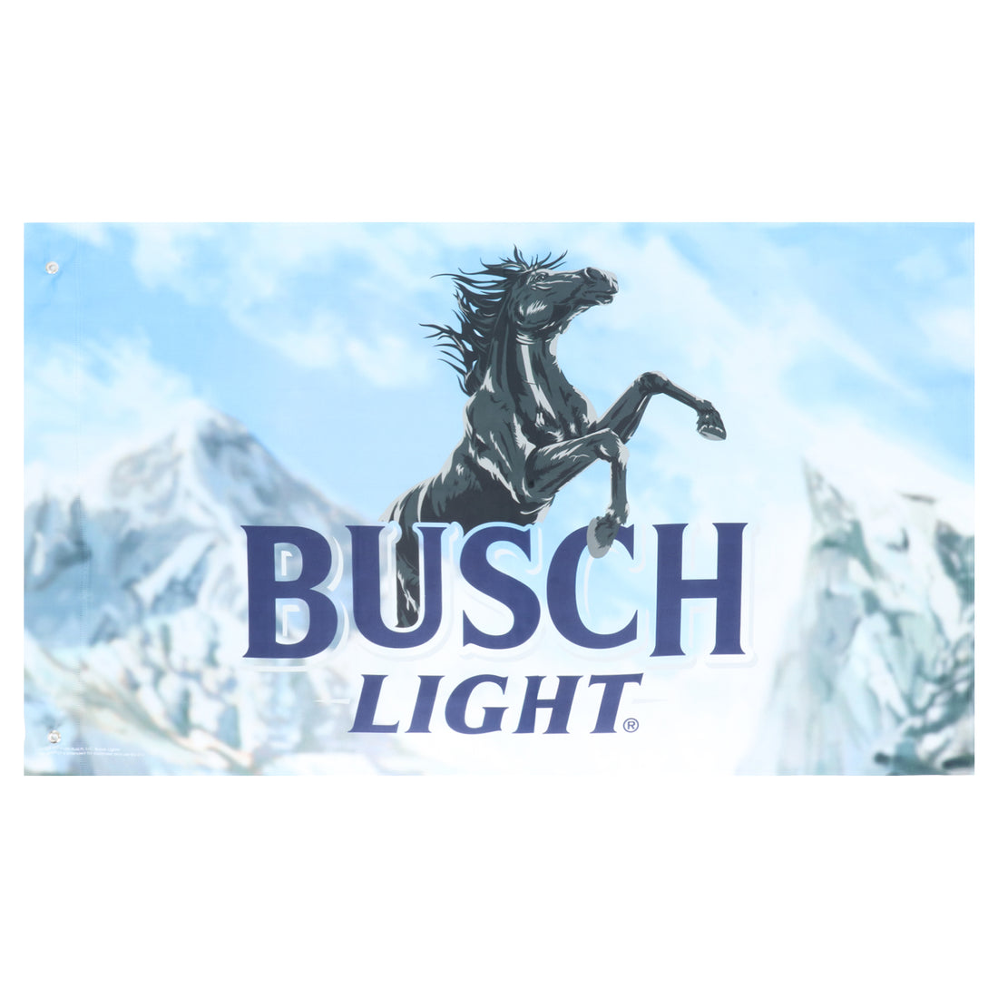 Busch Light Black Stallion Flag