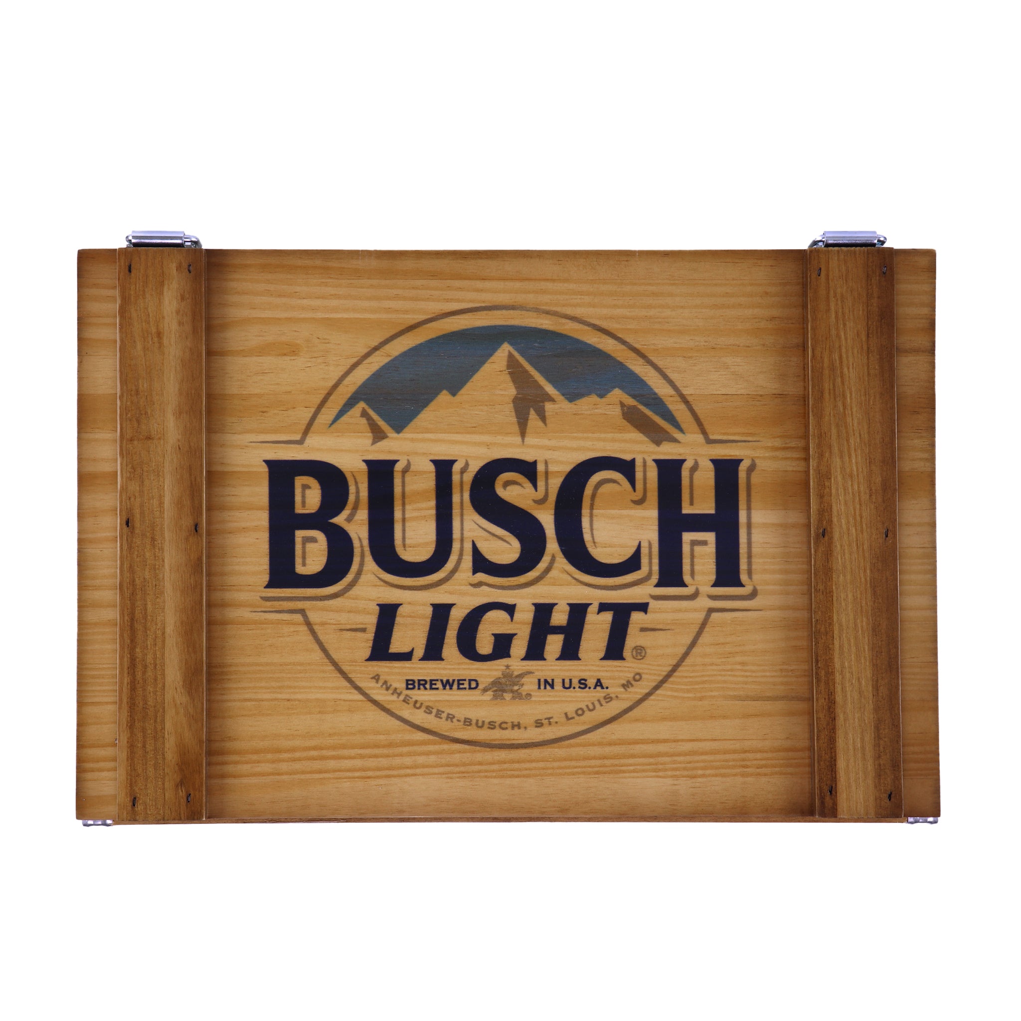 Busch Light Wooden Beer Box