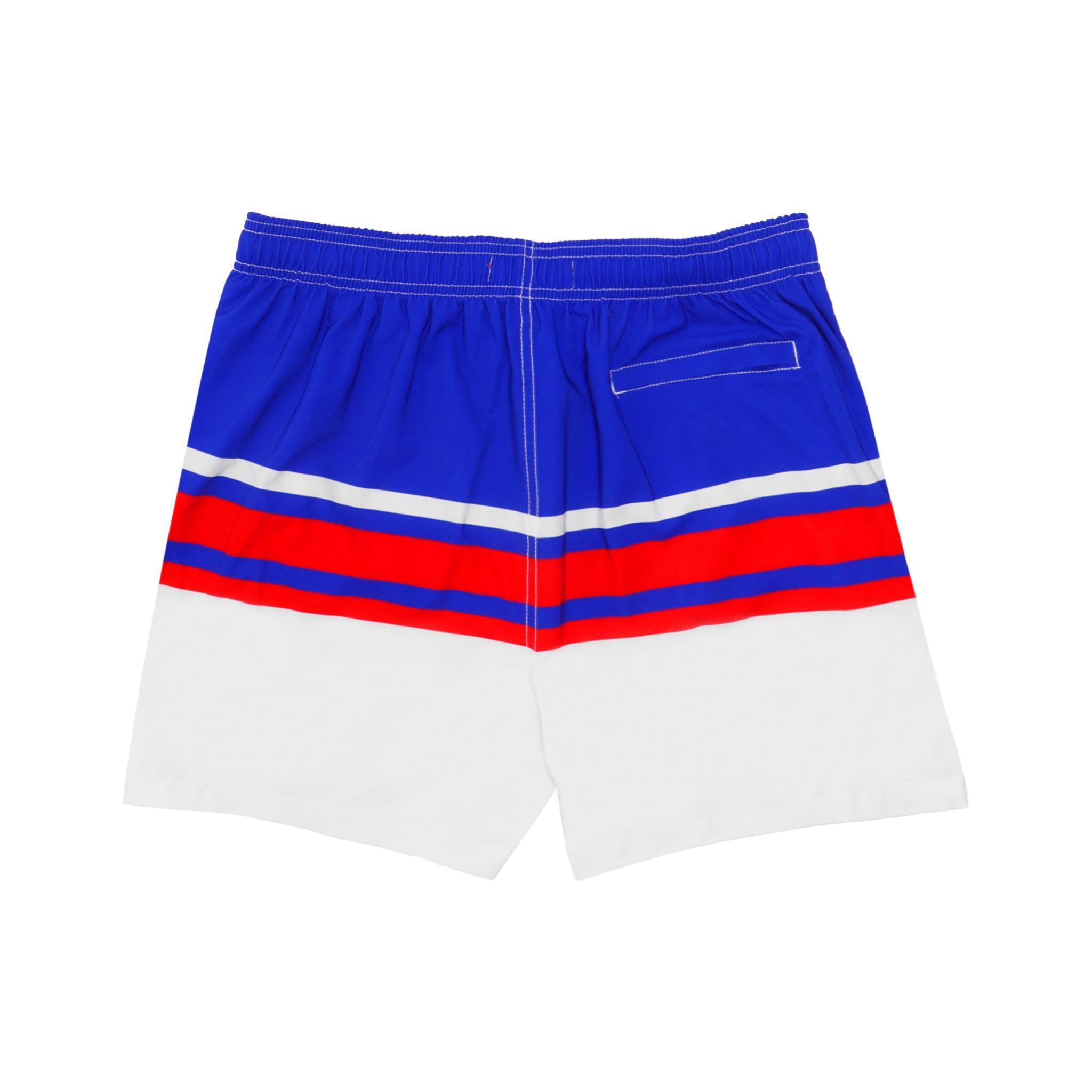 Michelob ULTRA Striped Swim Trunks